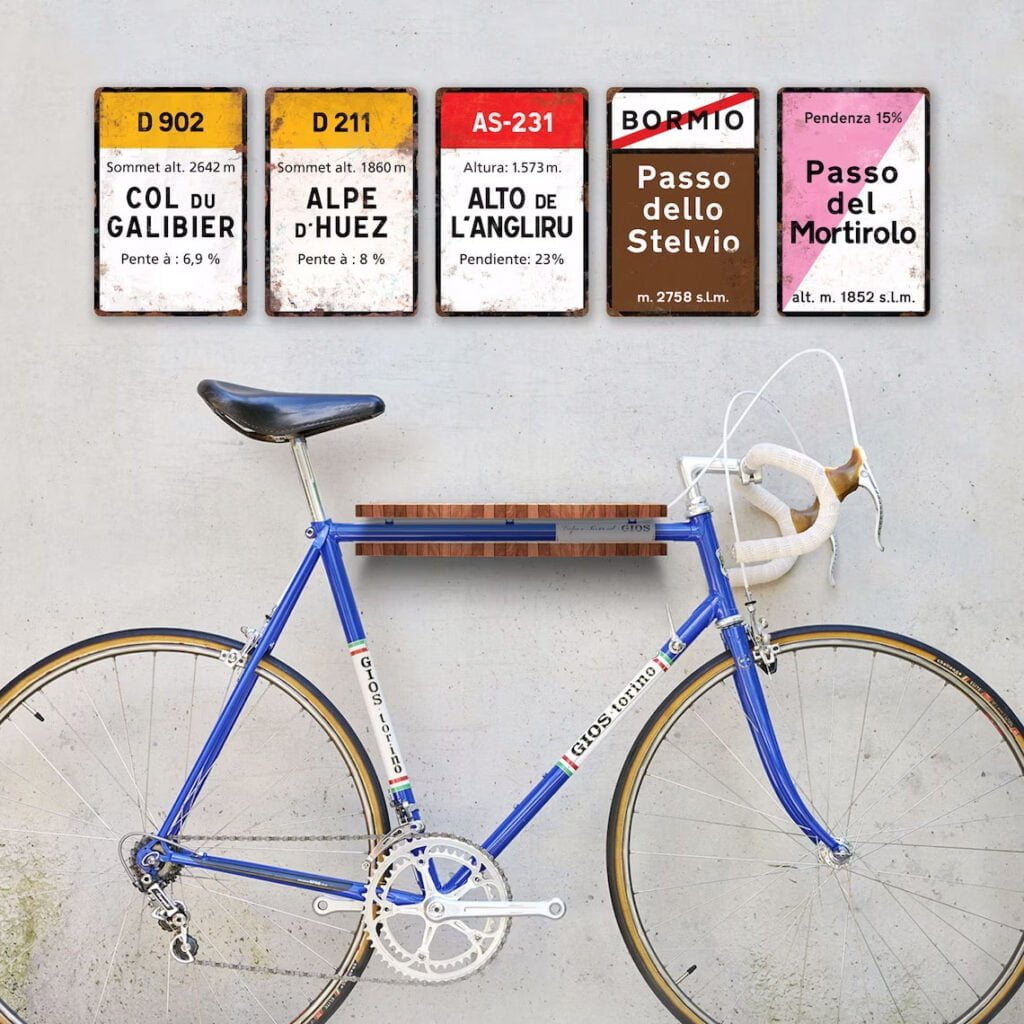 Fietsbord Alpe d'Huez KOM Attack - CyclingLifestyle.nl