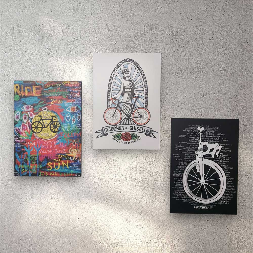 Cycology art prints - CyclingLifestyle.nl