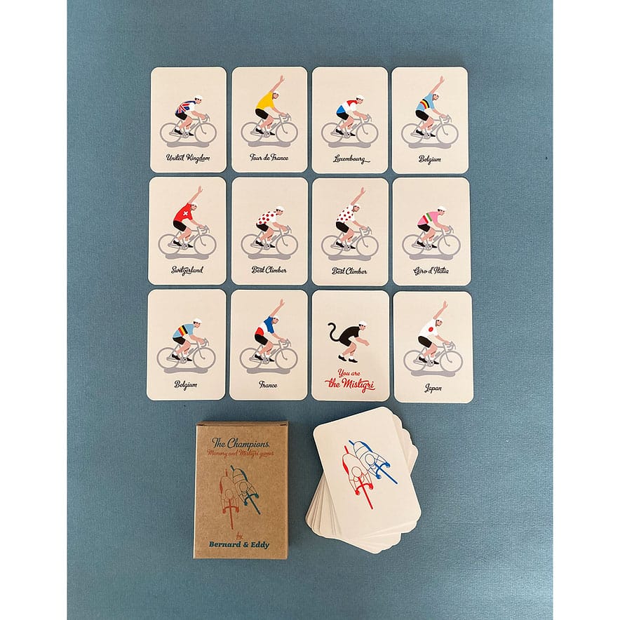 Memory spel / Mistigri "The Champions" - CyclingLifestyle.nl