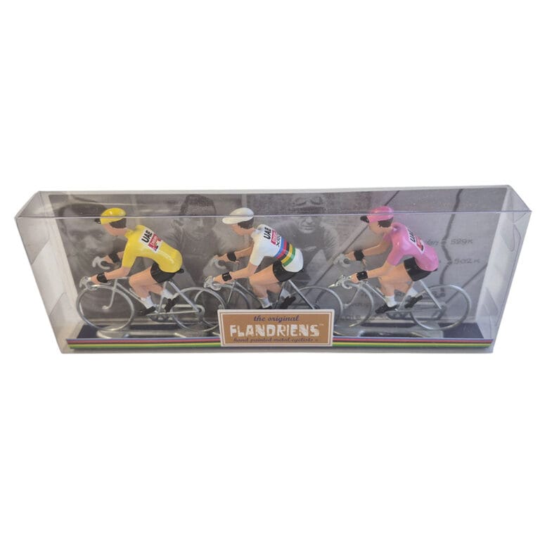 Tadej Pogačar miniatuur wielrenners (2025 limited edition)